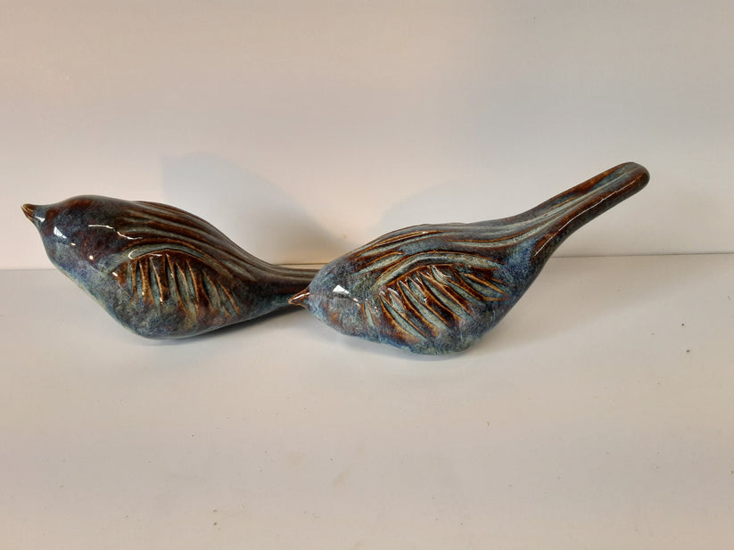 Ceramic birds – Wood & Earth Gallery